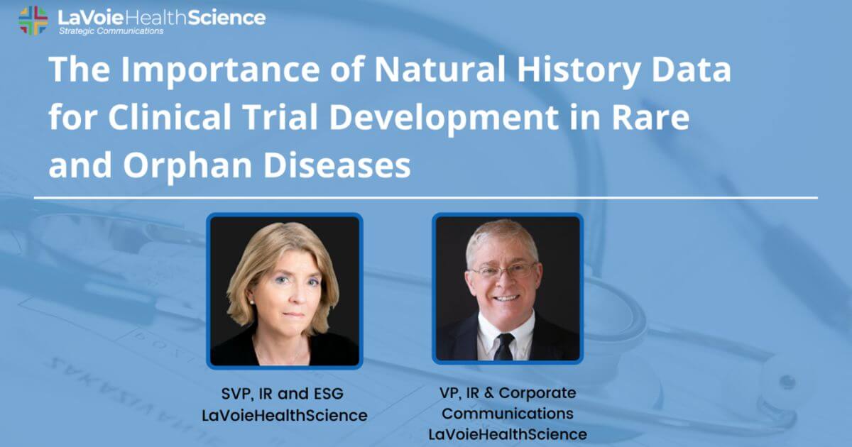The Importance of Natural History Data for Clinical Trial Development ...